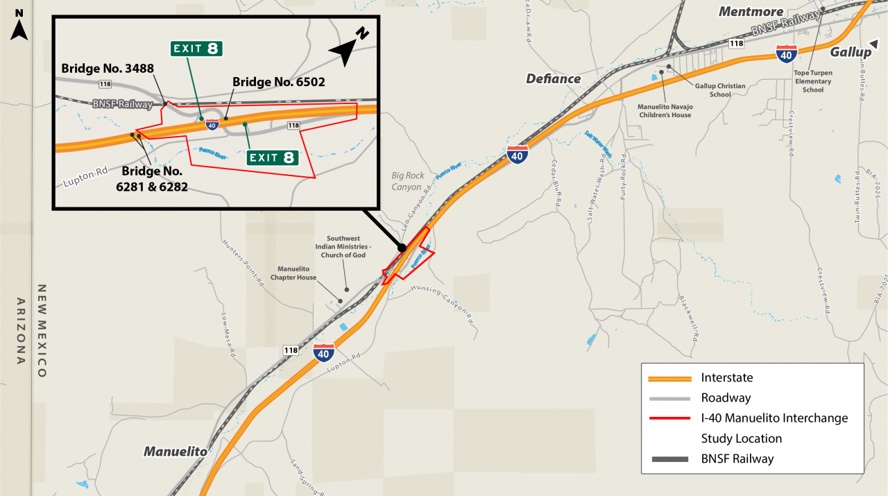 I-40 Manuelito Interchange Study, CN 6101600 | NMDOT